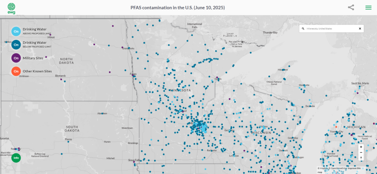 PFAS In Minnesota Contamination Map (Upd December 2025)
